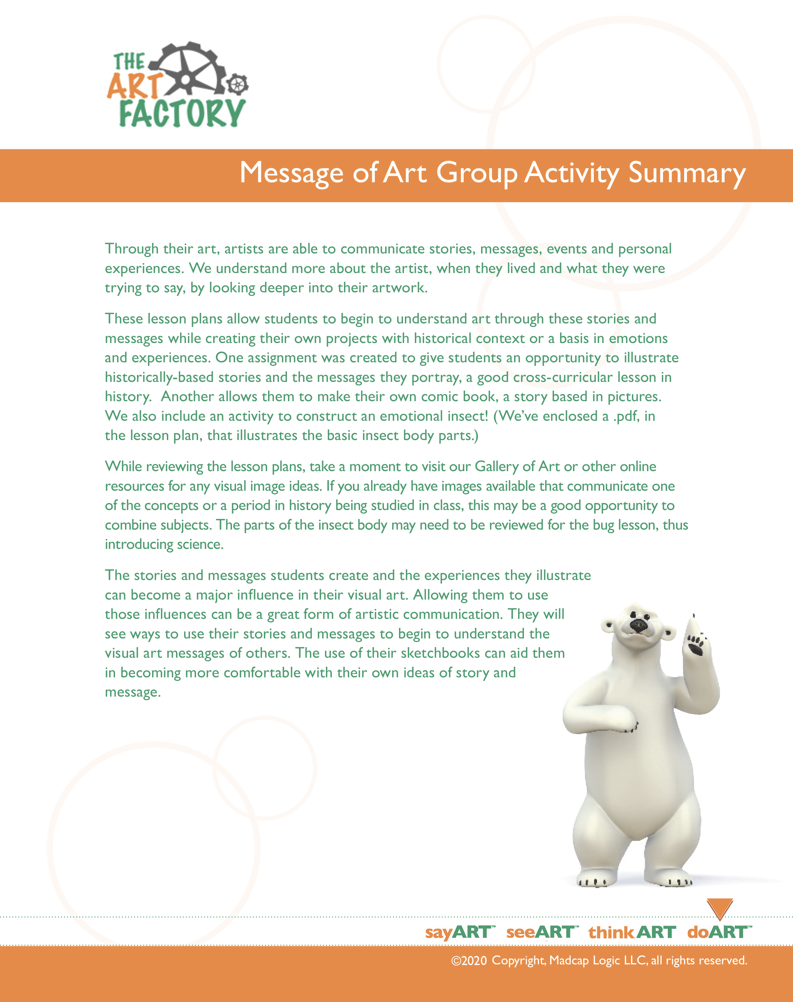 Creativity Express Online: Animated, Interactive Visual Arts Education